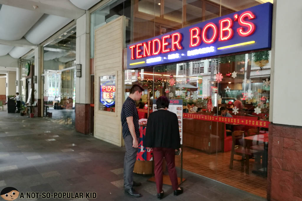 Ribs and More in Tender Bob's of Greenbelt 3, Makati - A Not-So-Popular ...