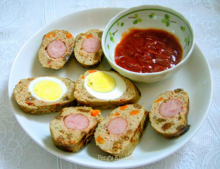 Peng's Kitchen: Classic Embutido (Filipino-Style Meatloaf)