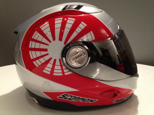 Racing Helmets Garage: Scorpion EXO 1000 "Fik" by L'Atelier Design