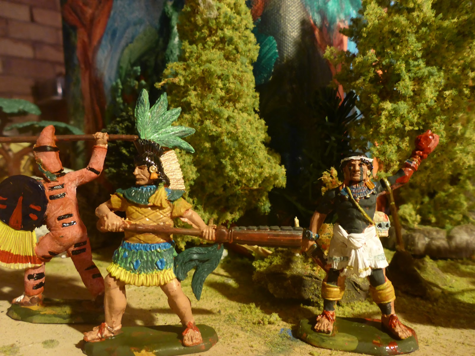 My 1/32 world: Aztecs Chin Toys