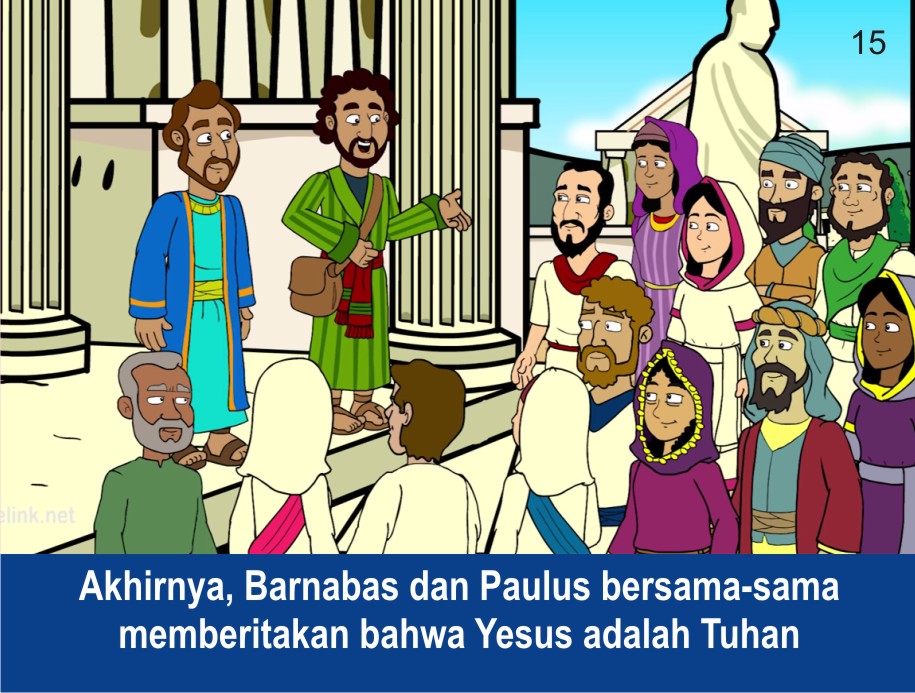 Komik Alkitab Anak: Paulus Di Dalam Keranjang