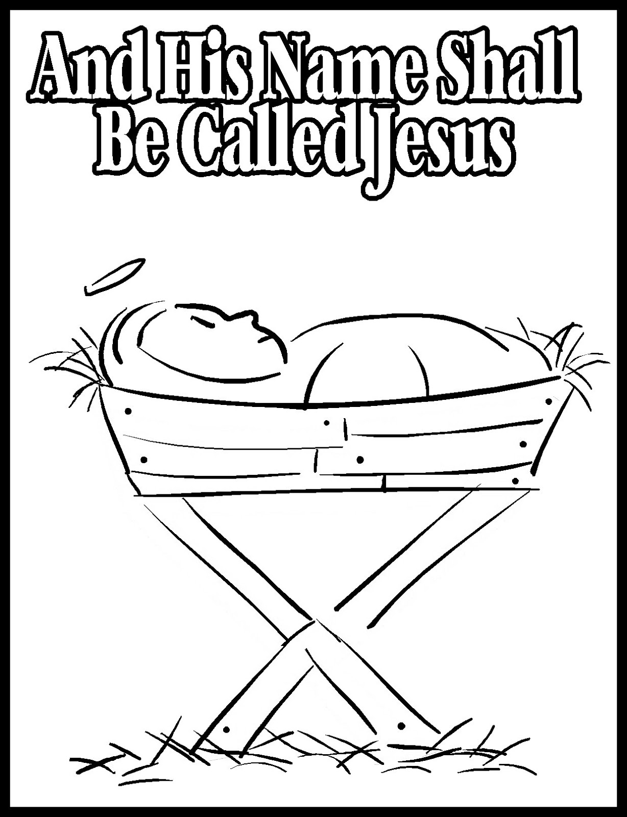 Jesus Name Coloring Page Coloring Pages