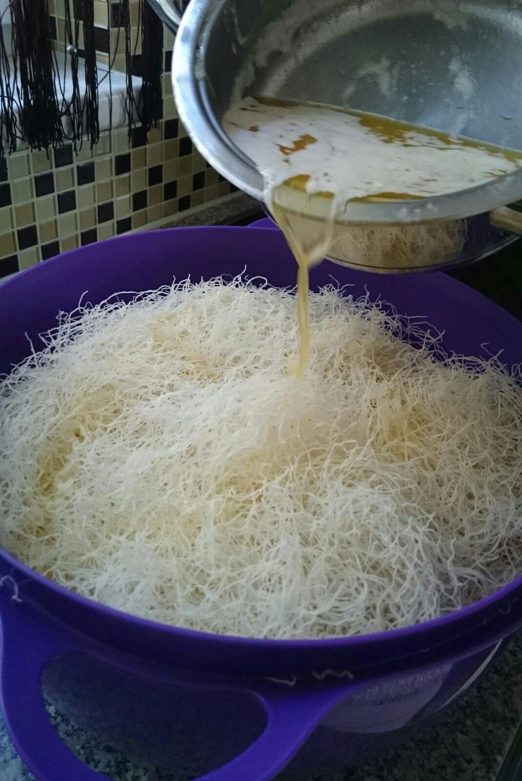 Türkisches Engelshaar - Künefe - Türkische Gerichte