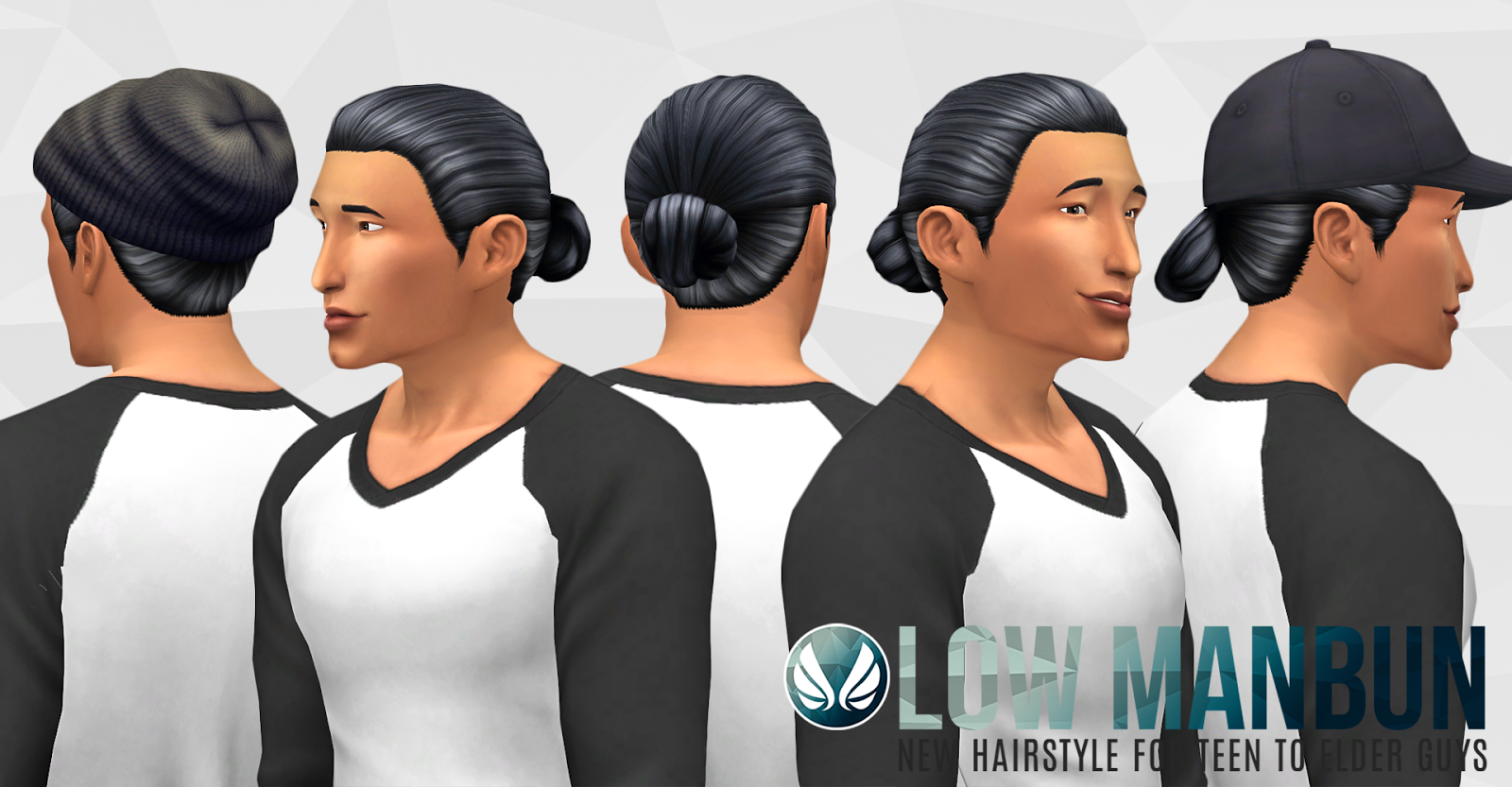Simsational Designs: Low ManBun