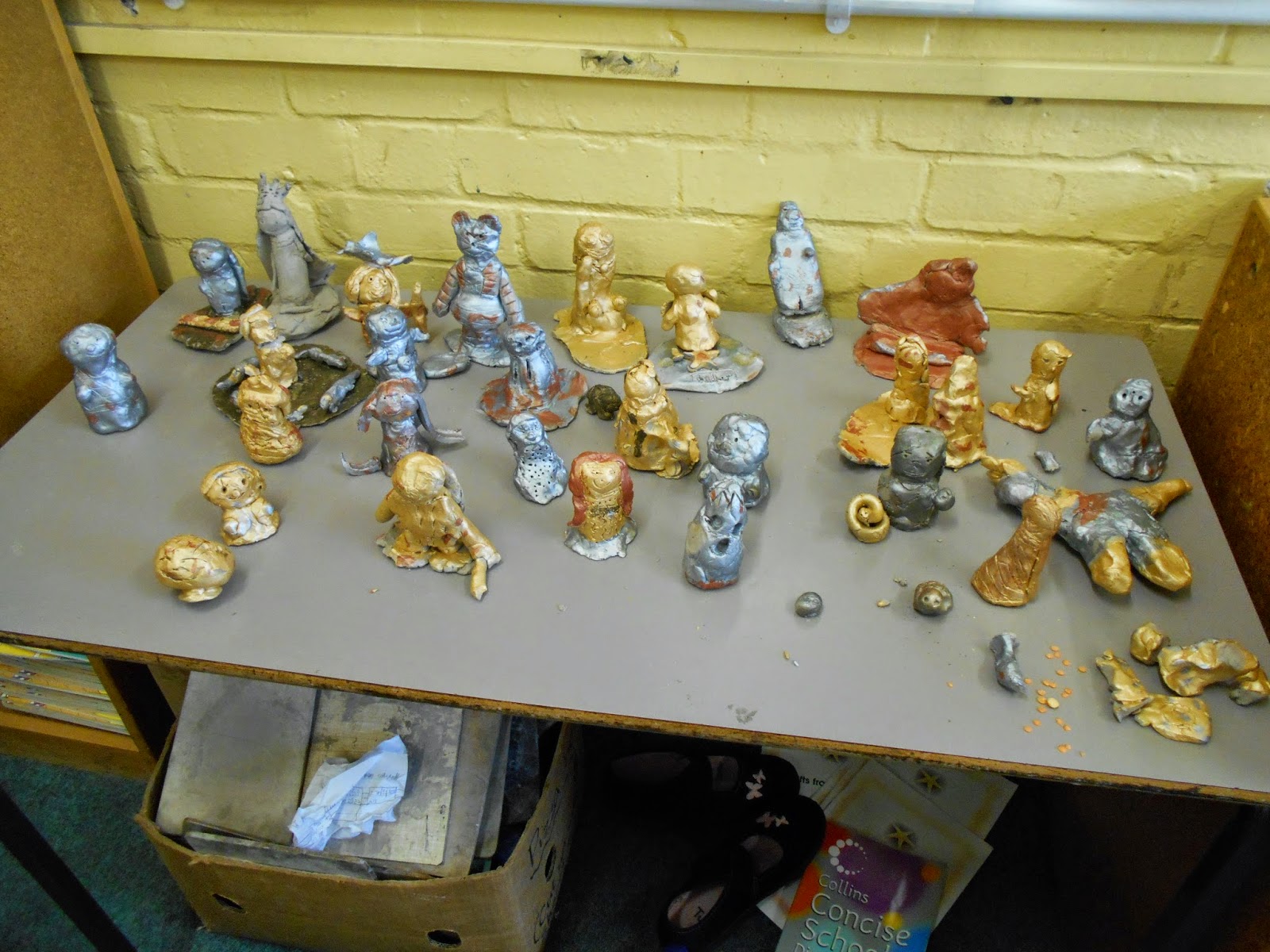 Bricks & Wood- School Art Activities: Class Art- Roman God and Goddess ...