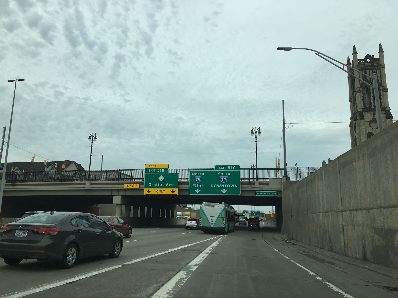 Interstate 375 in Detroit, a doomed freeway?
