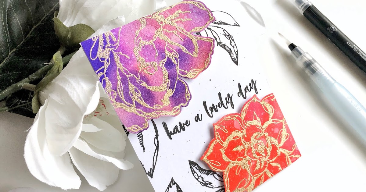 Butterfly Reflections, Ink.: 3 Ways to Color with Ink Pads - VIDEO