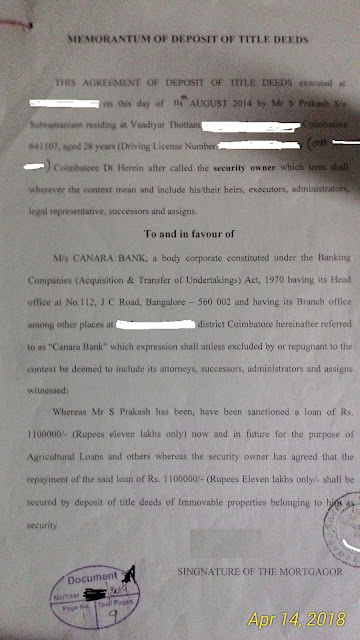 How to Cancellation of MOD in register department