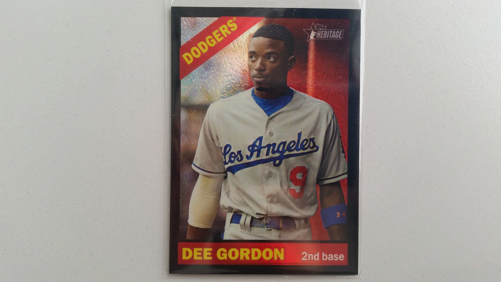 Dodger Penguin: Card of the Day - 2015 Topps Heritage : Dee Gordon Base ...