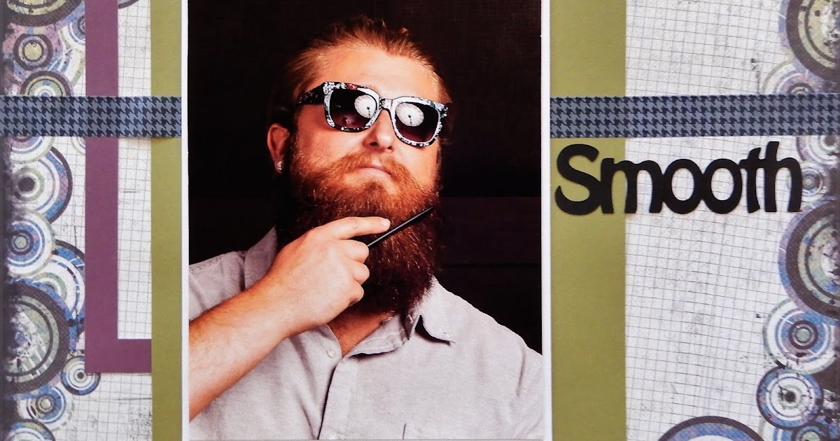 Random Memories: One page Scrapbook layout - "Smooth"