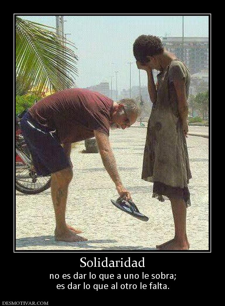 Valores como estudiantes : SOLIDARIDAD