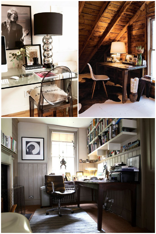 fourteen feet ceilings: Cozy Work Spaces