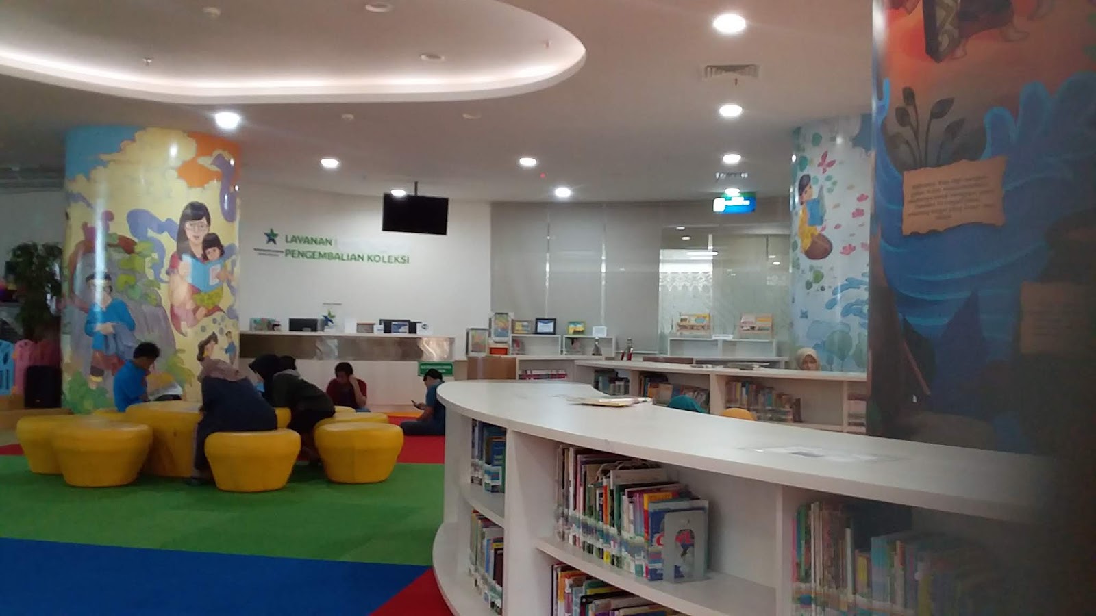 Cerianya Ruang Baca Anak di Perpusnas