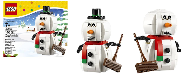 LEGO Snowman 140-Piece Set $8.90 (Reg $11) + Free Shipping - HEAVENLY ...