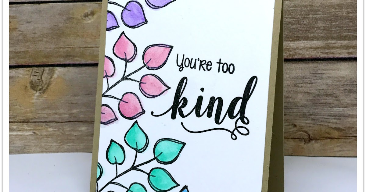 Simply Beautiful: Too Kind