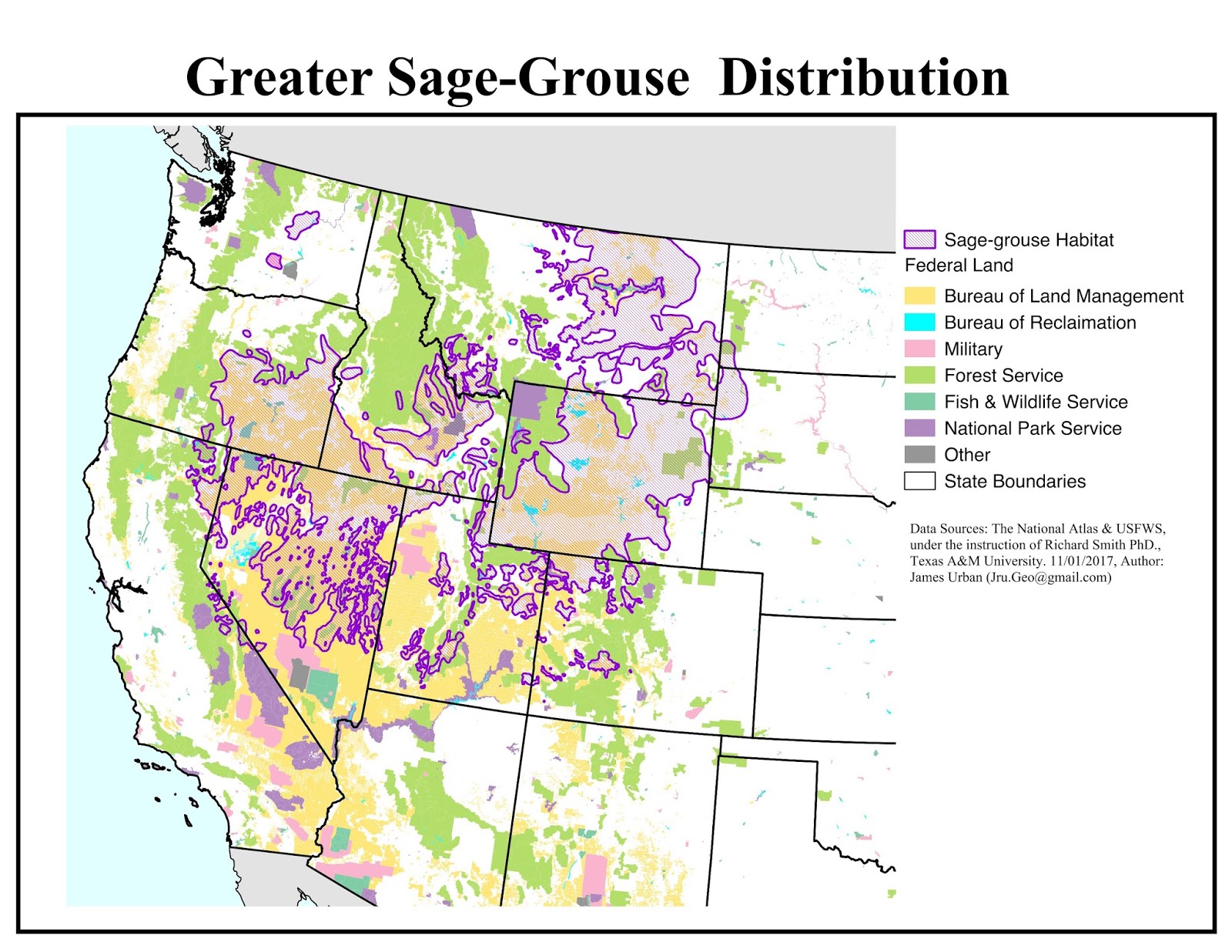 The Burning Colloquy: Sage-Grouse Distribution Across the West