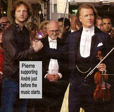 ANDRE RIEU FAN SITE THE HARMONY PARLOR: Interview With André and Pierre ...