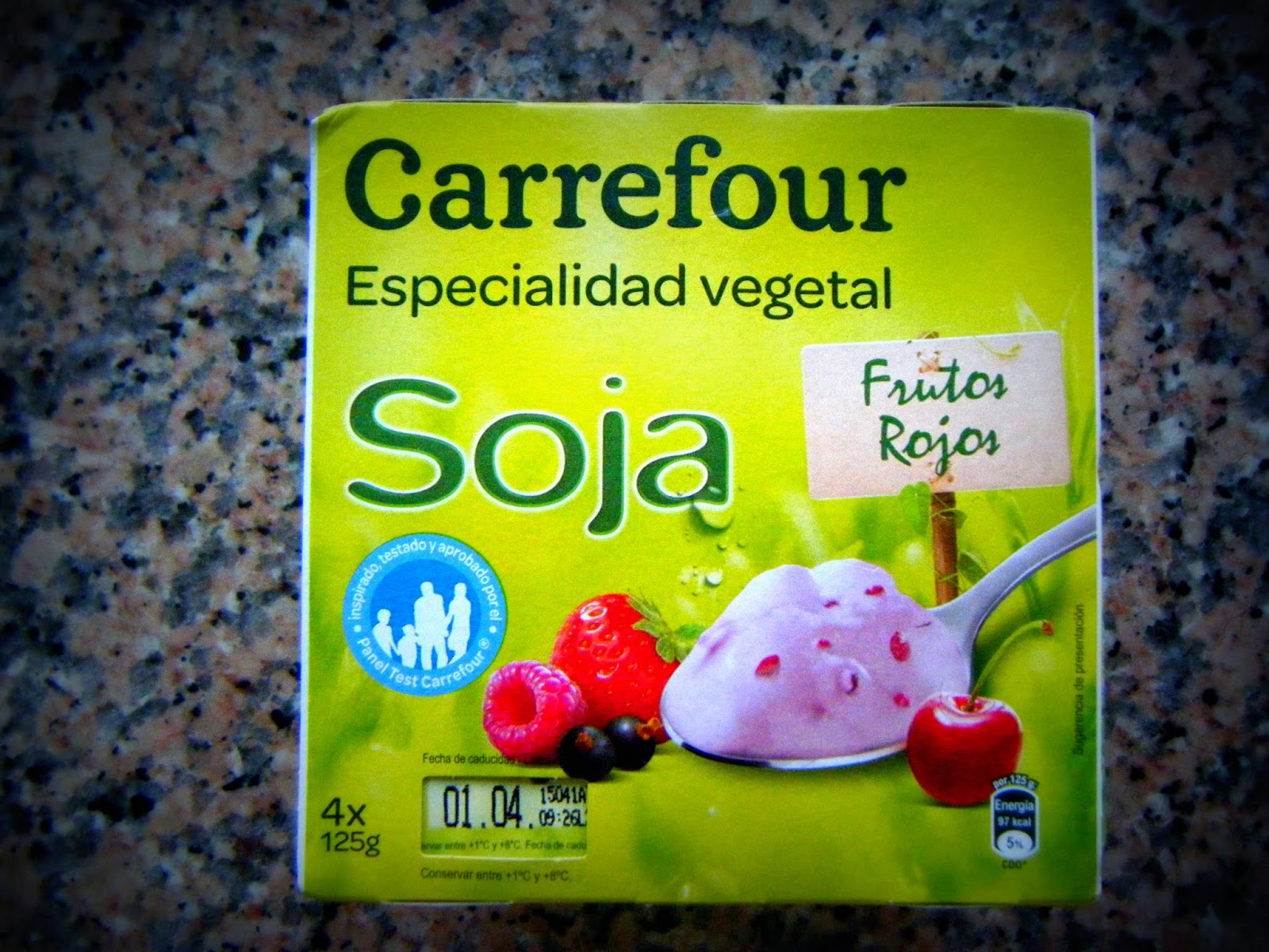 Buenos días con alegría: Yogures de soja (Carrefour)