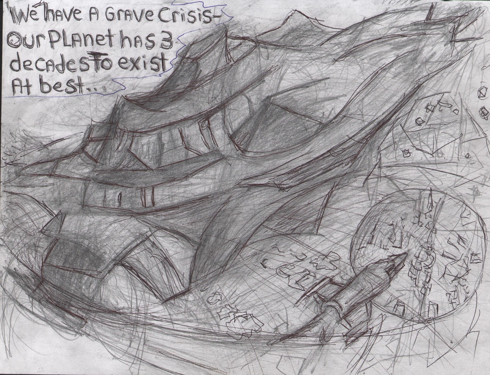 Ken Perez fantasy art and literature: graphic novel 3, Apocalyptic Utopia