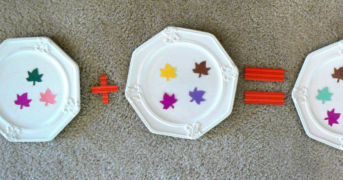 Having Fun at Home: Addition Counting Plates