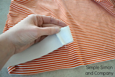 Elastic Waistband Shirt Tutorial - Simple Simon and Company