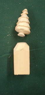 BEGINNERS CARVING CORNER AND BEYOND: Whittled Christmas Tree Ornament