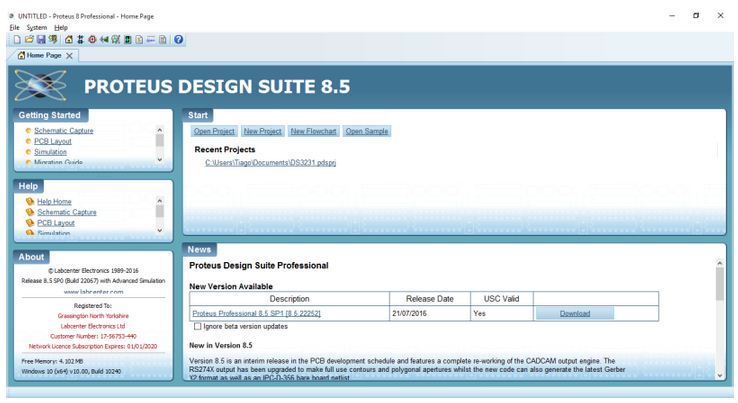 ACEsolutions: Proteus Professional 8.5