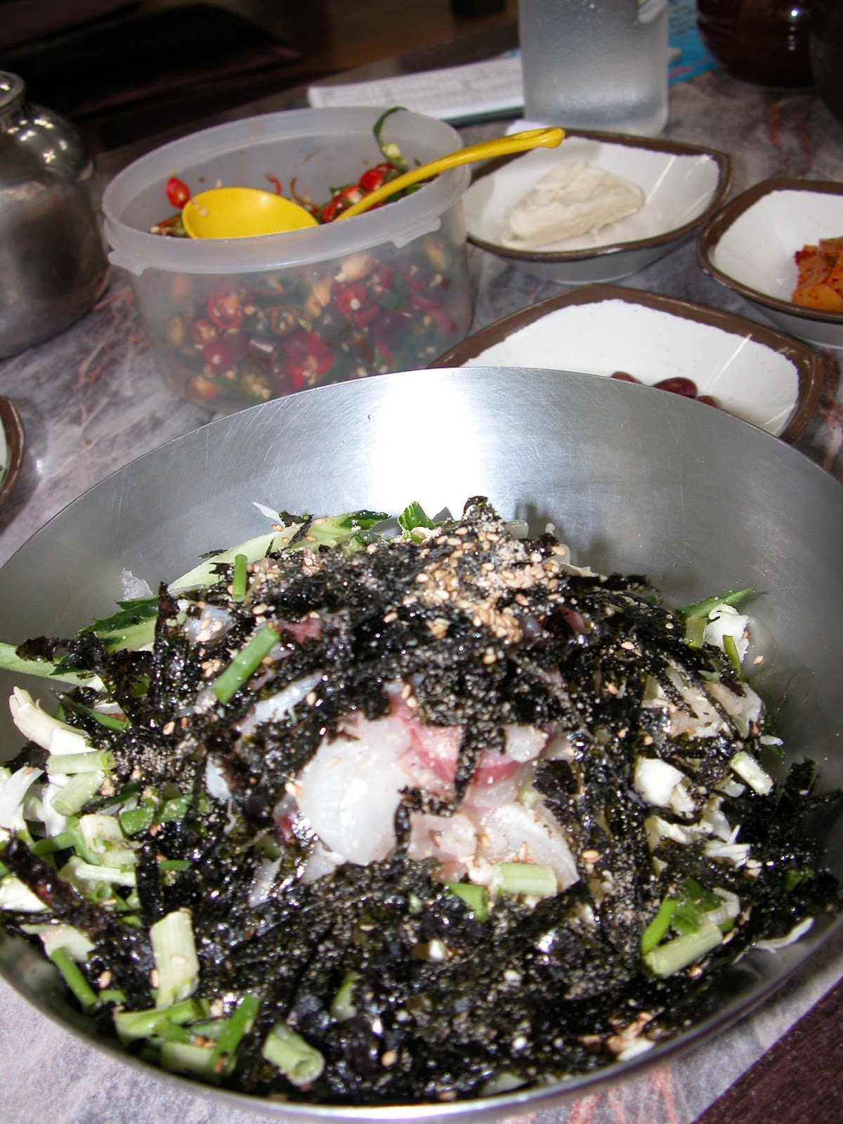 De Hanmer À Busan: Raw Fish, Pohang Style