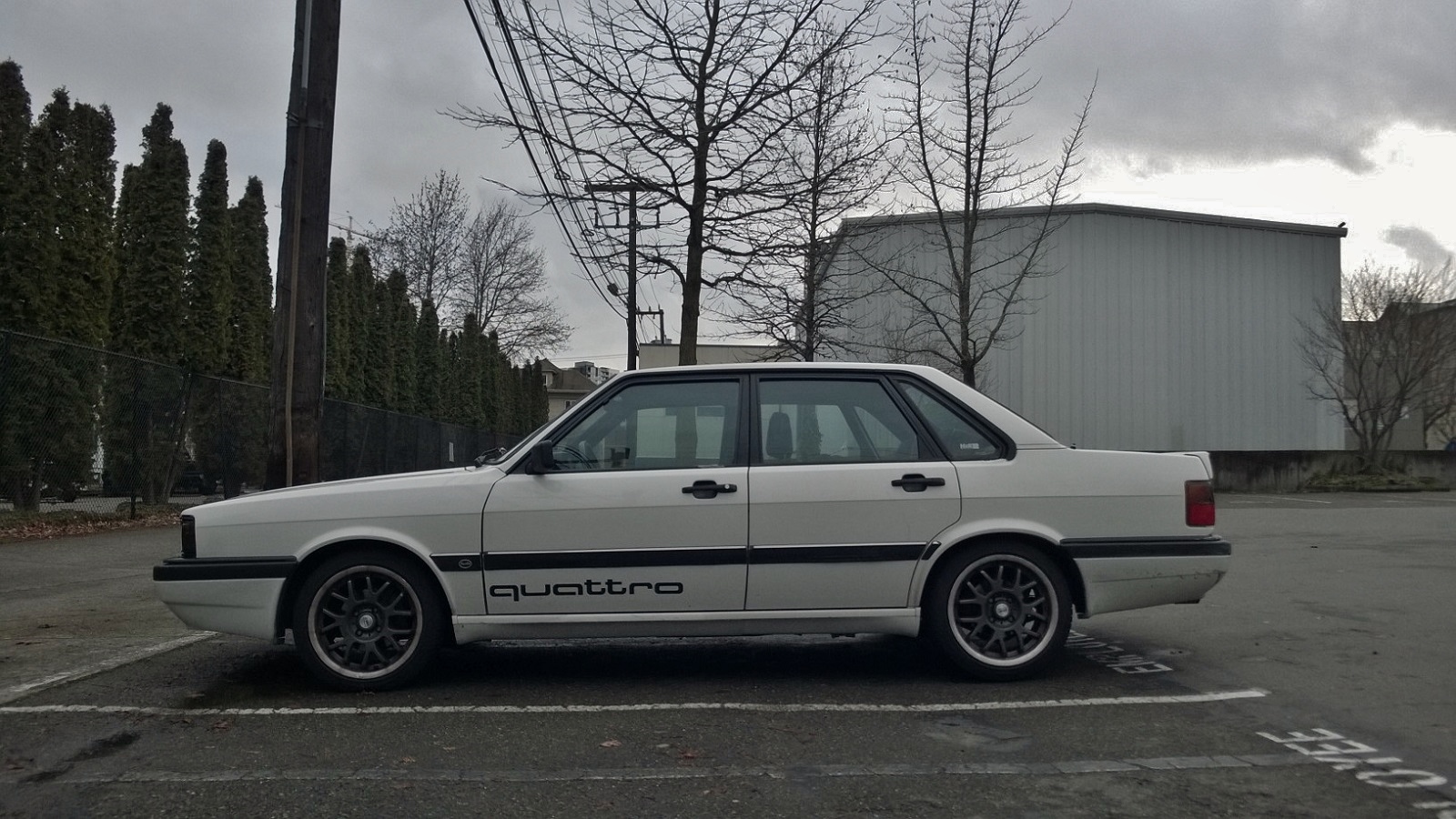 Seattle's Parked Cars: 1984 Audi 4000CS quattro