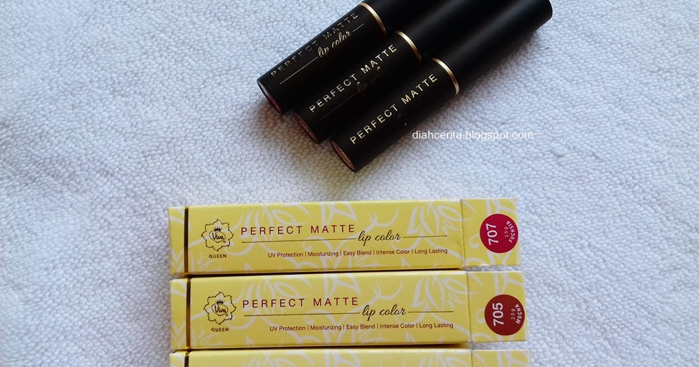 REVIEW : Viva Perfect Matte Lip Color (Lipstick Matte Terbaru dari Viva ...