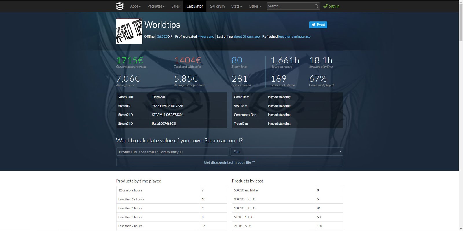 Quanto vale a sua conta Steam? Verifique já. - WorldTips