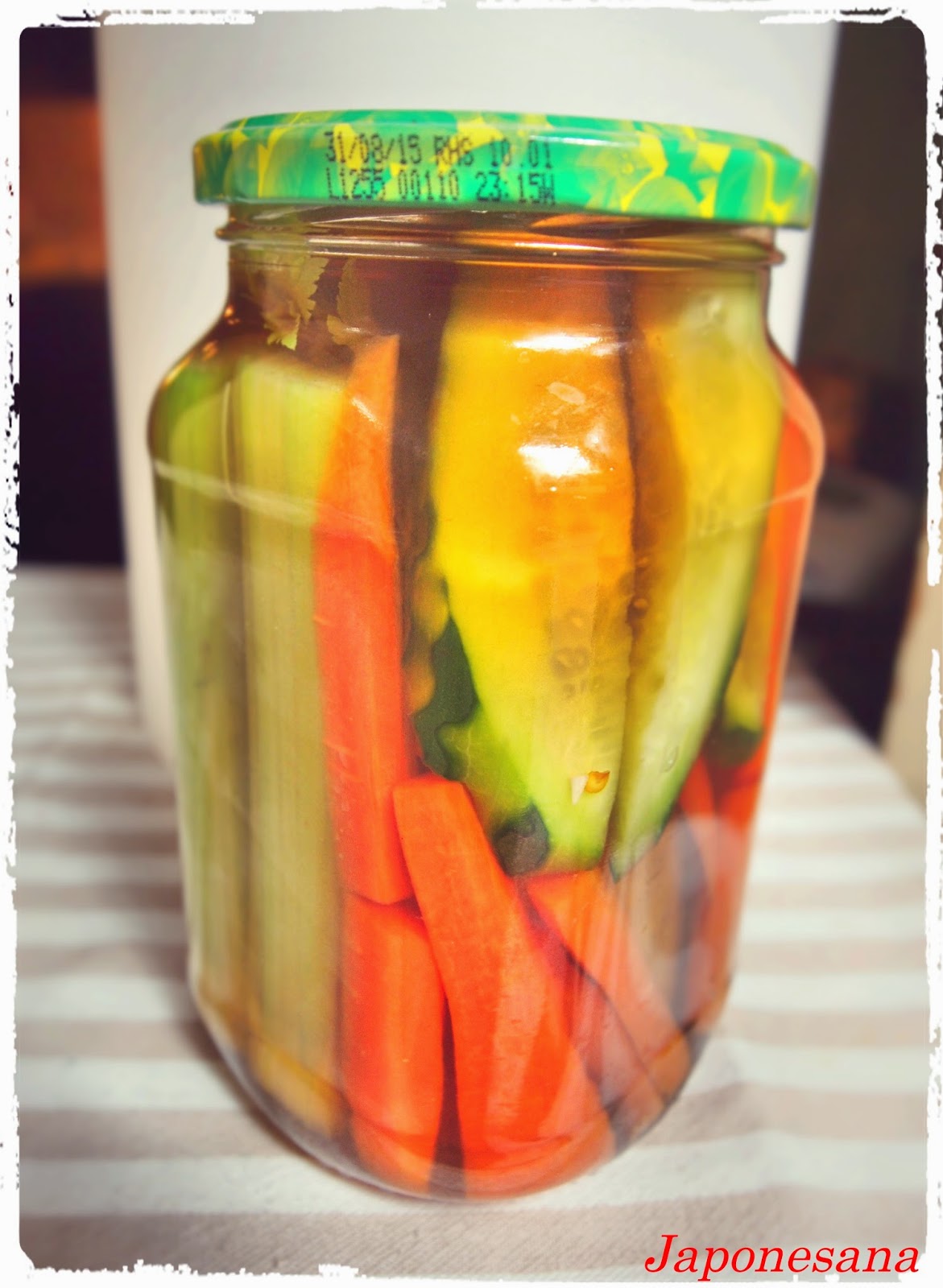 Japonesana: Encurtido de verduras