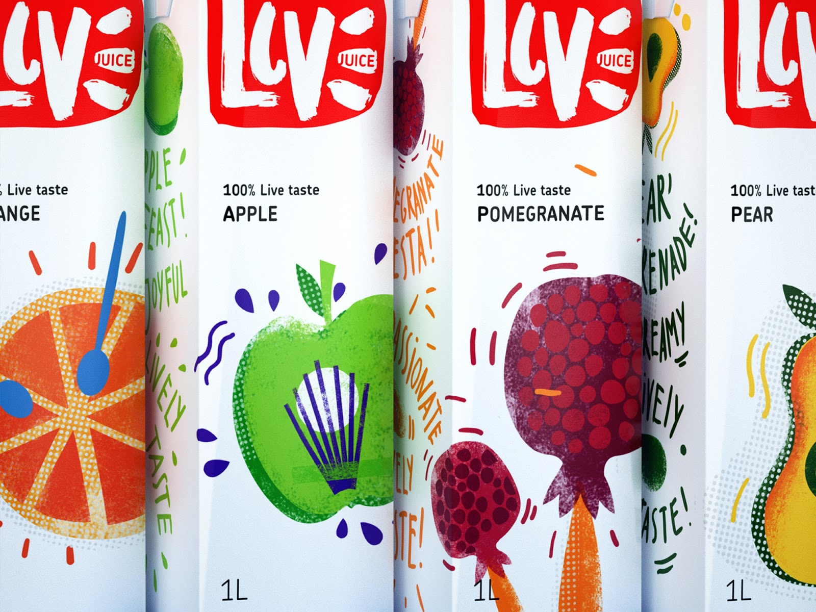 LIVE Juice (Concept) – Packaging Of The World
