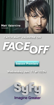Oh The Horror: Matt Valentine from SyFy's Face Off to appear at ...