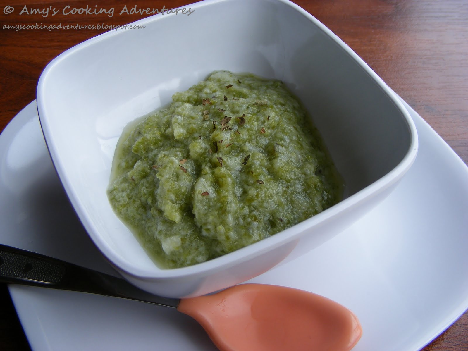 Baby’s Green Beans with Rice and Mint