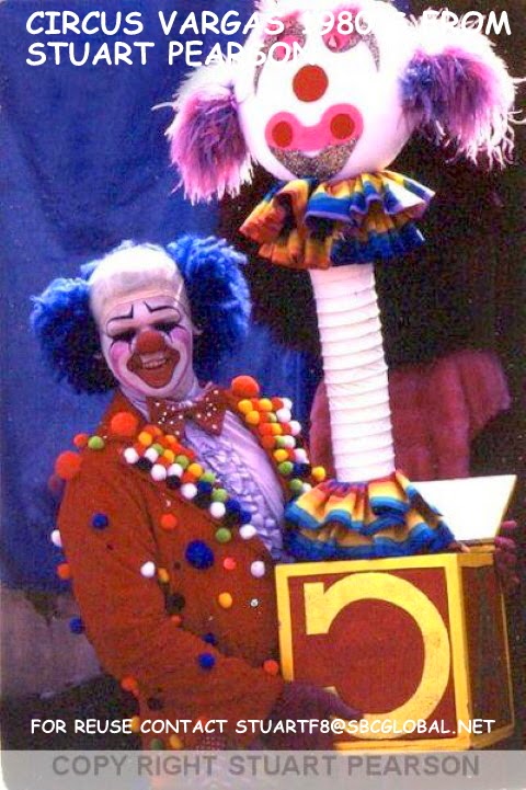 CIRCUS PHOTO ARCHIVES: CIRCUS VARGAS 1980'S FROM STUART PEARSON