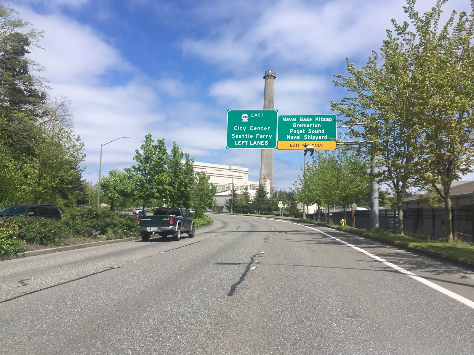 Washington State Route 304 and the Bremerton-Seattle Ferry