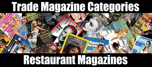 Restaurant Magazines - Magazine-Photoshoot - Actress, Models, Celebs HQ ...
