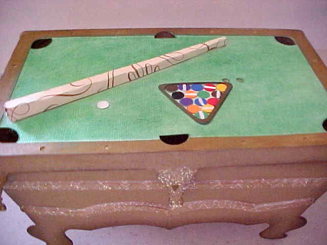 Paper Craft Creations: The Green Room Pool Table Box
