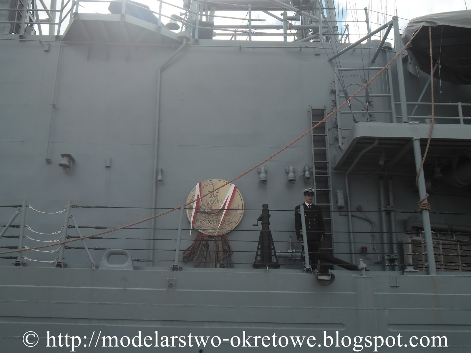 Modelarstwo okrętowe: Święto Wojska Polskiego - Wodowanie monety ORP ...