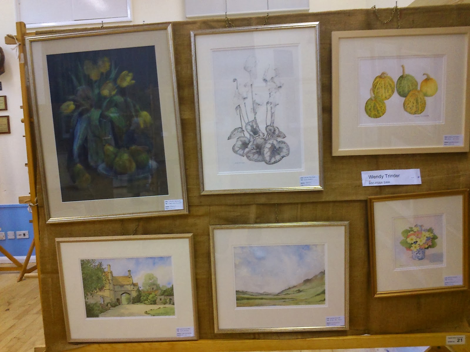 Virginia Water Art Society Diary: ~Paintings By Wendy Trinder Winter ...