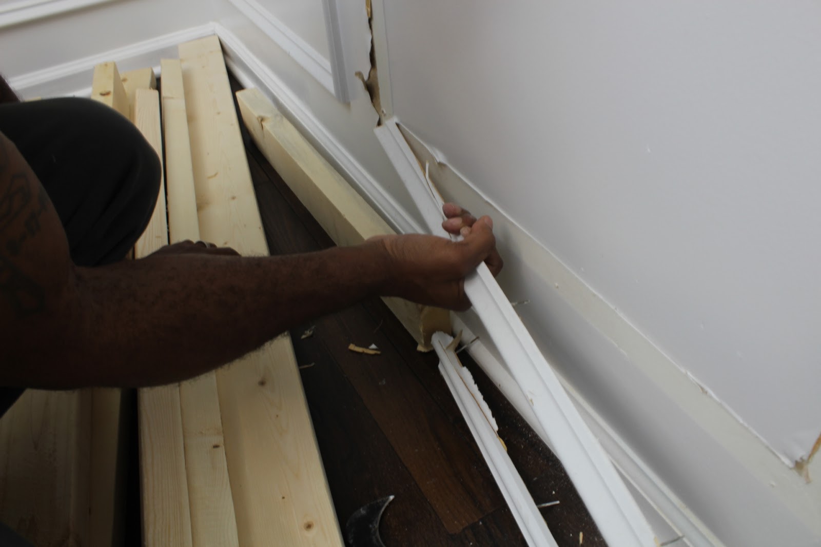 A DIY Built-In Bench with Storage tutorial for any space of your home.