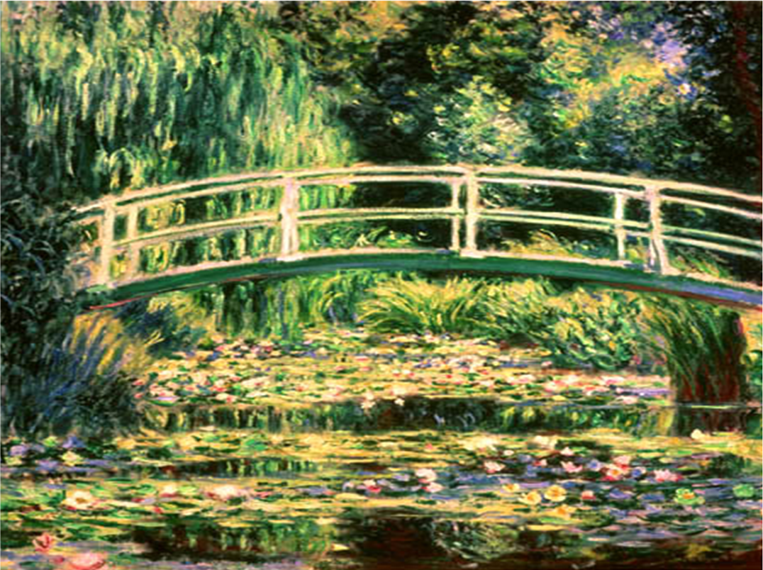 Pensados a Tinta: Quadro impressionista