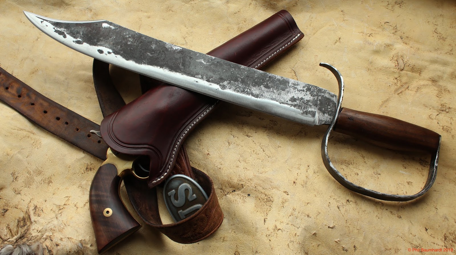 Blackheart Forge: D-Guard Bowie Knife
