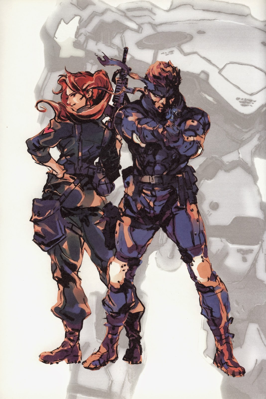 Yoji Shinkawa - The Art of Metal Gear Solid 2: Sons of Liberty ...