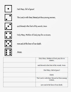 The Catholic Toolbox: Hail Mary Activities