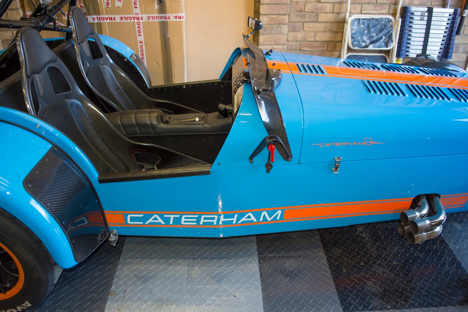 2019 Caterham 270R Racing Blog: Carbon Interior Install - Day One - Prep