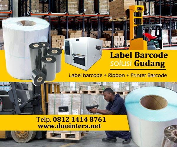 Jual Label Barcode Kuning: Jual Label Barcode Warna Kuning Polos