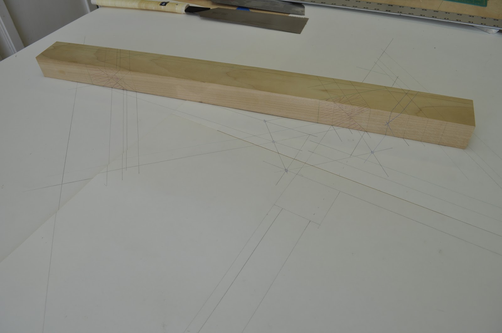 Roof Framing Geometry: Square Cut Tenon Jack Rafters