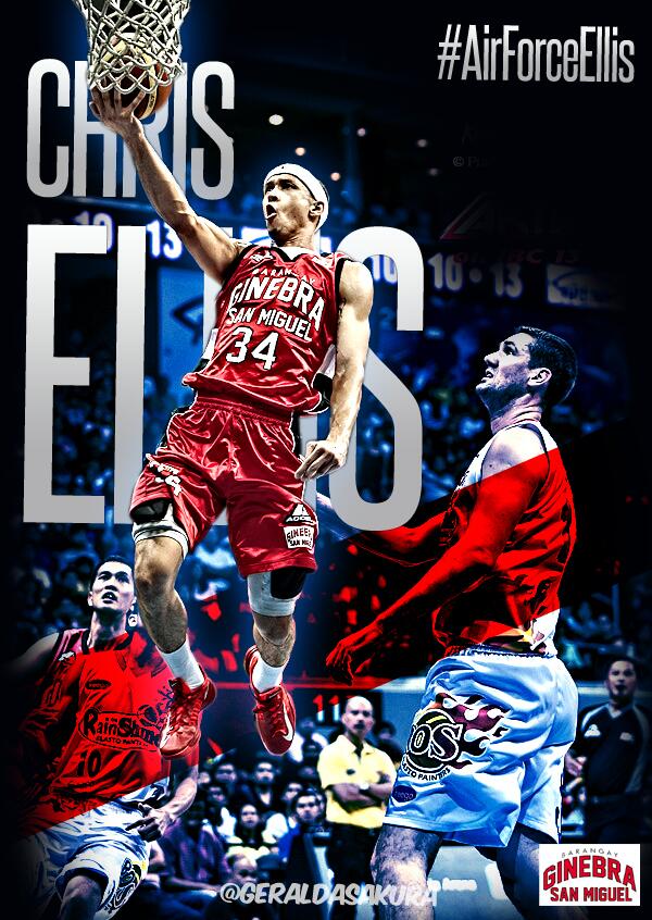 Mico Halili: PBA Fan Art - All-Ginebra Edition. GRAPHICS:
